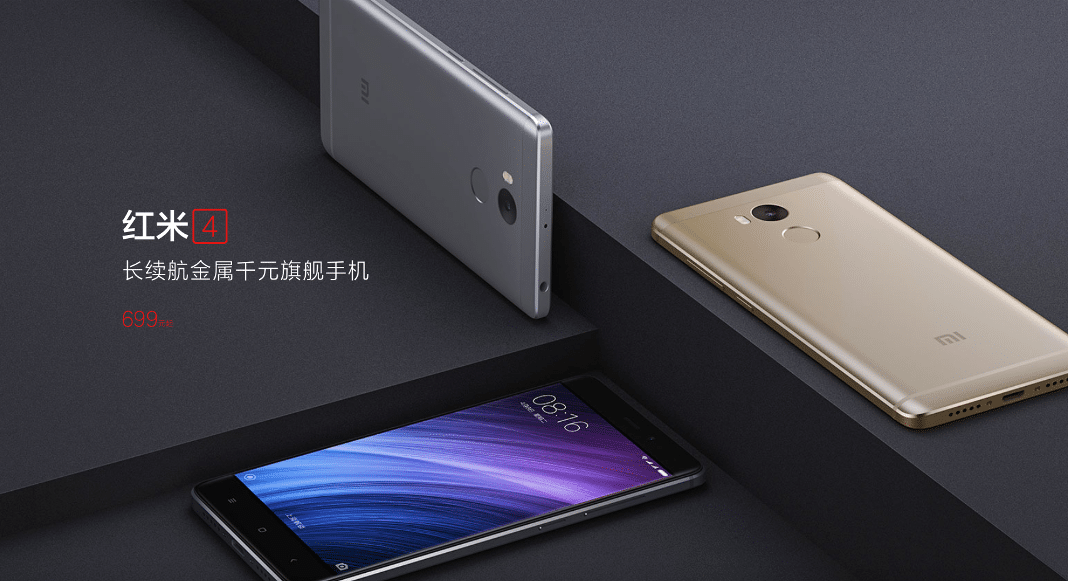 Redmi 4 é lançado oficialmente e chega para arrasar por menos de R$250 ...