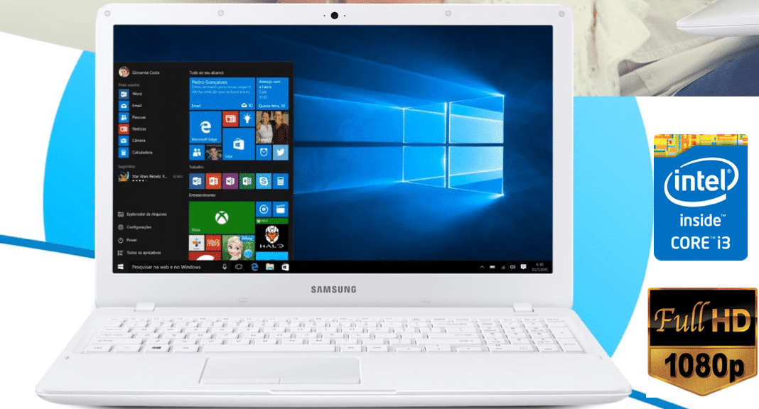 Samsung Essentials E34 é um ótimo notebook de entrada com tela Full HD ...