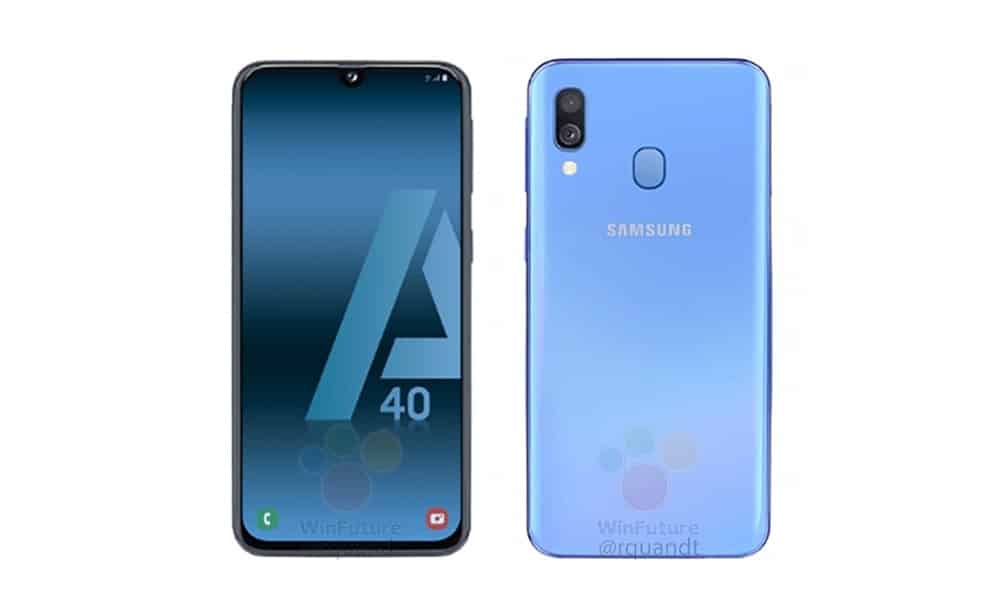 Renderizações revelam design do Galaxy A40 – Tudo em Tecnologia